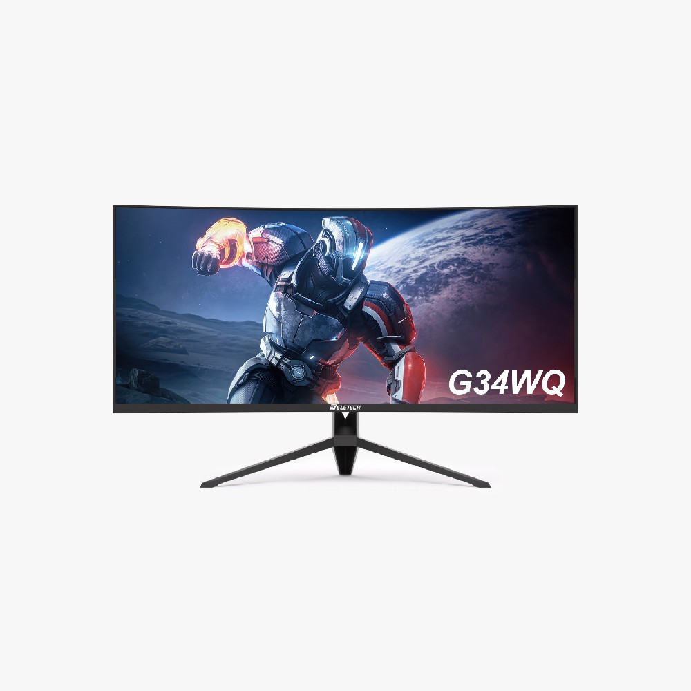 34-inch LCD G34WQ Curved UHD HVA 165Hz Gaming Monitor_Reletech